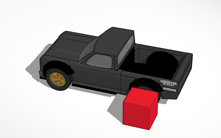 3D design Ken Block's Hoonitruck - Tinkercad