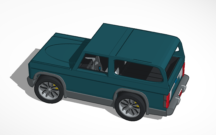 3D design 2020 Ford Bronco - Tinkercad