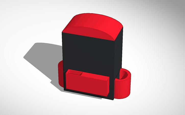 3D design Backpack - Tinkercad