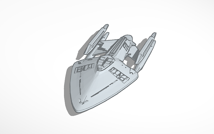 3D design USS Prometheus - Tinkercad