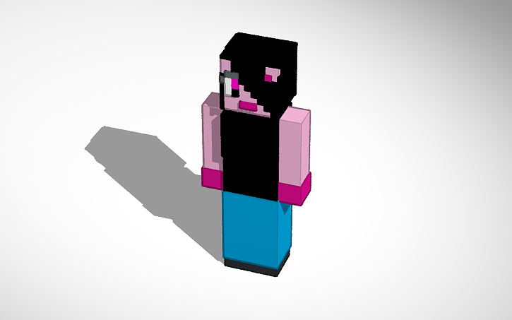 3D design my pixel gun skin - Tinkercad