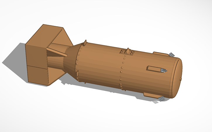 3D design Little-Boy Nuke - Tinkercad