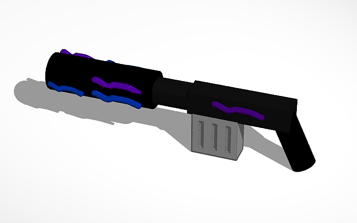 3D design valorant ghost my style - Tinkercad