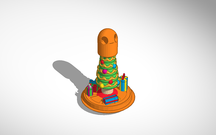 3d Design Custom Ornament Core Set 1 Square Tinkercad