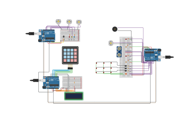 Circuit design Proyecto Electronica | Tinkercad