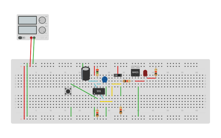 Circuit design 555-based Stuff | Tinkercad