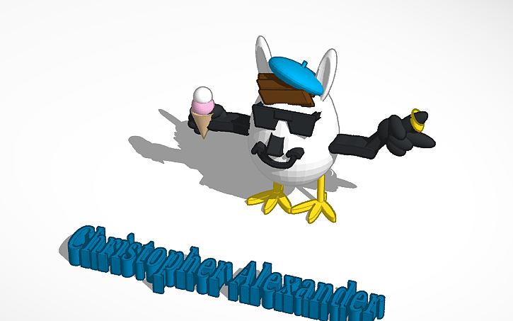 3D design Character - Tinkercad