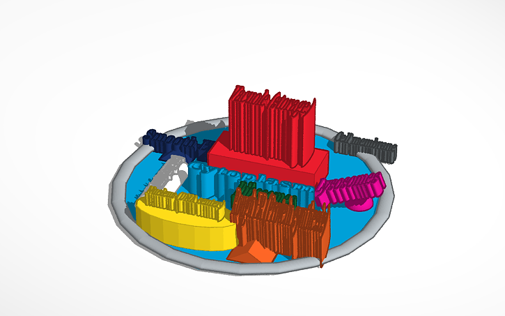 3D design Animal Cell | Tinkercad