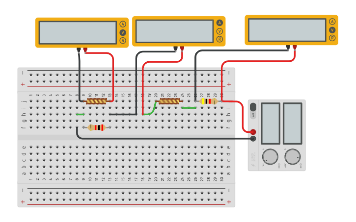 Circuit design Lista-5-Exercício-1-Circuitos-Eletrônicos - Tinkercad