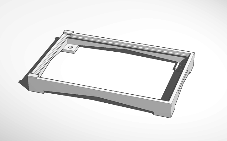 3D design #raspberry-pi frame | Tinkercad