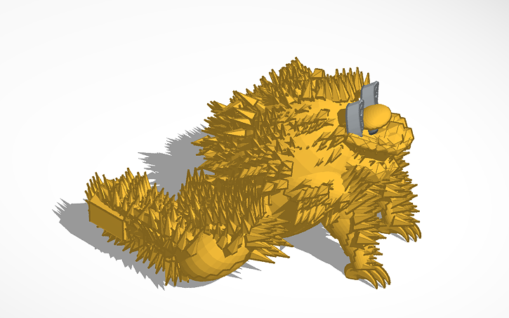 3D design Shukaku demon Gaara (naruto) | Tinkercad