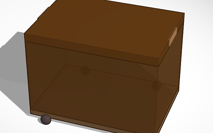 3D design Storage Box - Tinkercad