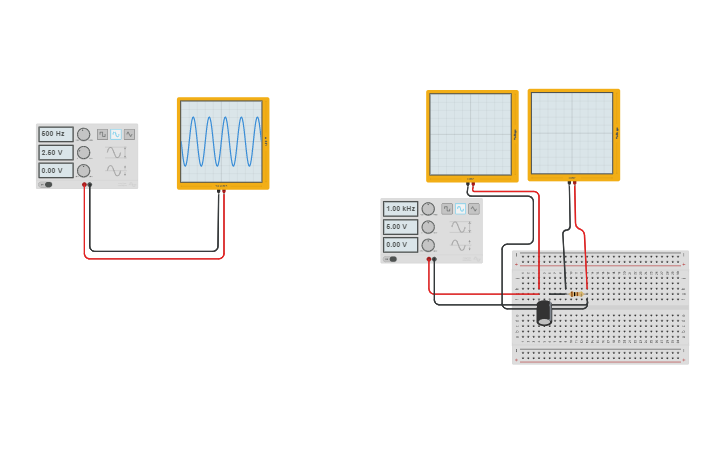 Circuit design Ac circuit | Tinkercad