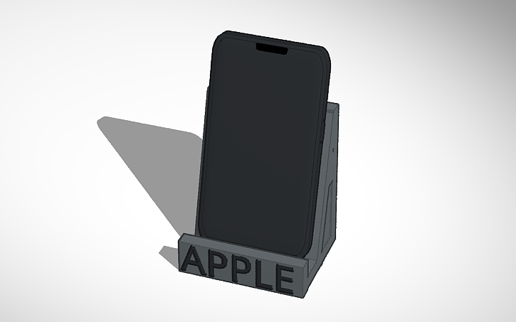 3D design IPhone 12 - Tinkercad