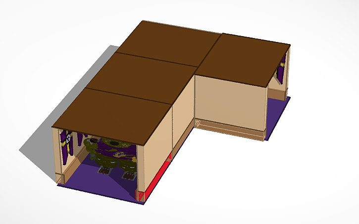 3D design Wide Springtrap - Tinkercad