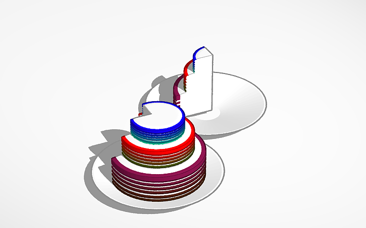 3D design Copy of happy birthday - Tinkercad