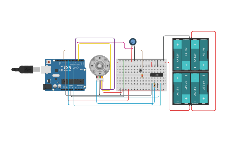 Circuit design level-7 | Tinkercad