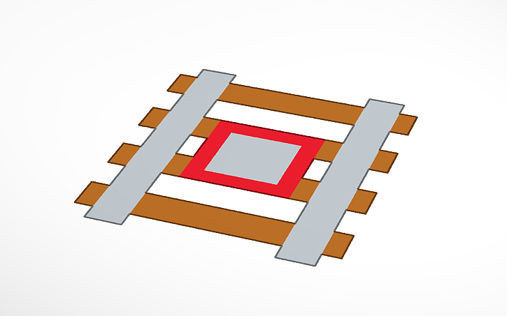 3D design Minecraft Detector Rail | Tinkercad