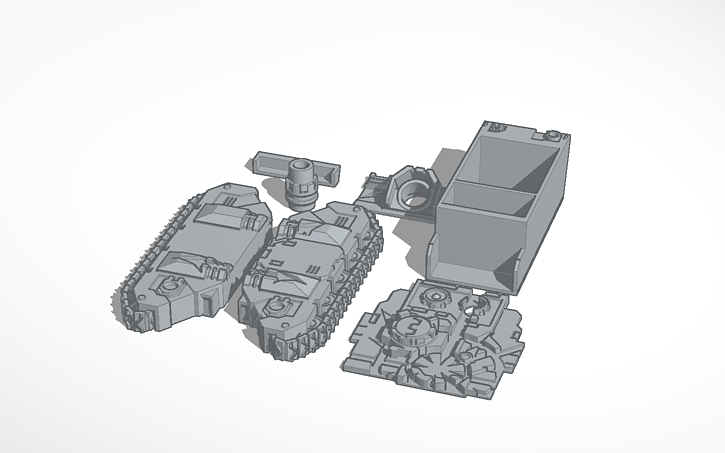 3D design Chaos Vindicator -Print - Tinkercad