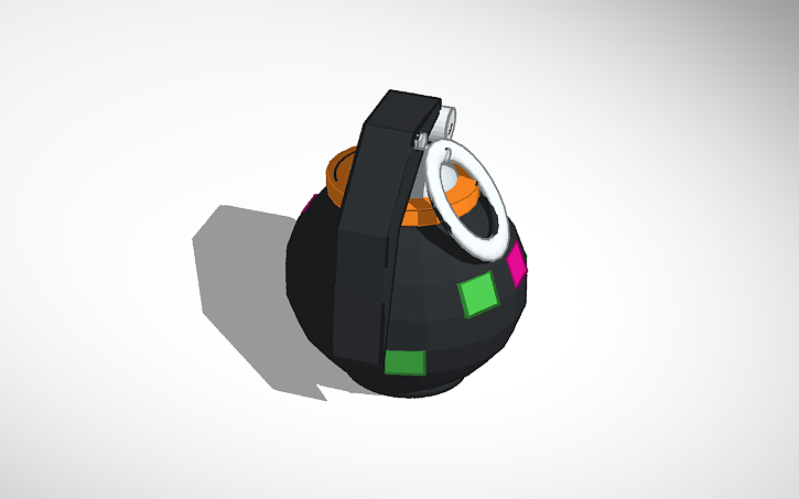 3D design boogie bomb from fortnite - Tinkercad