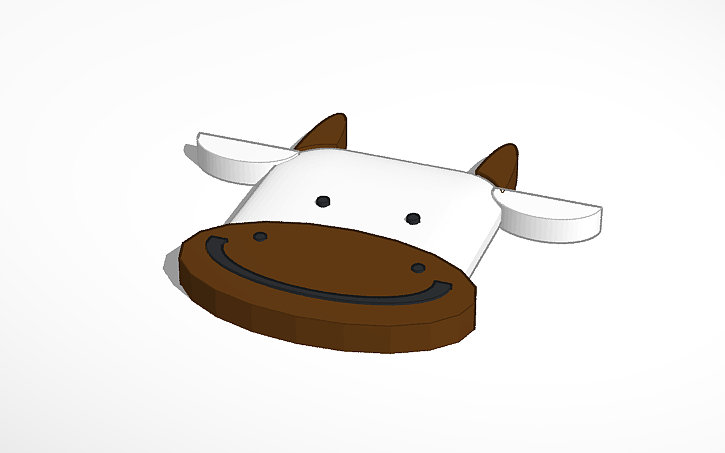 3D design COW - Tinkercad