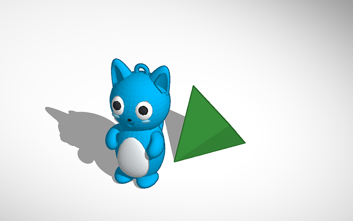 3D design Fairy Tail Happy - Tinkercad