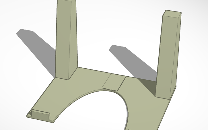 3D design Chris's Photo Frame Stand - Tinkercad