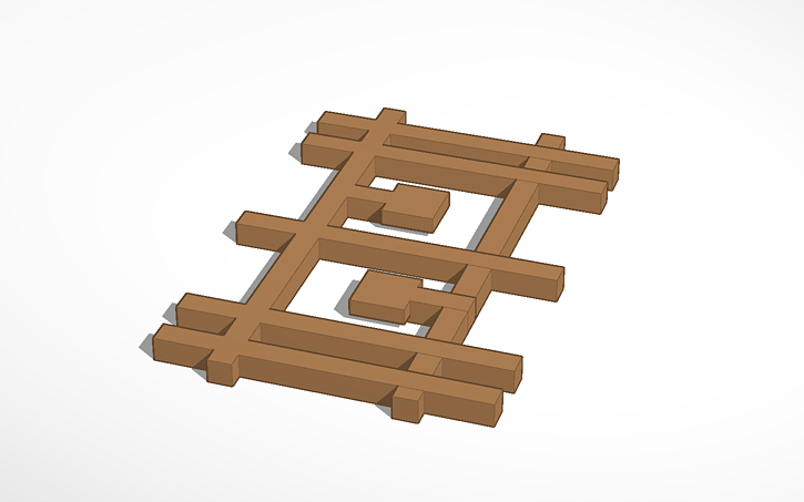 3d Design Lattice Design Tinkercad