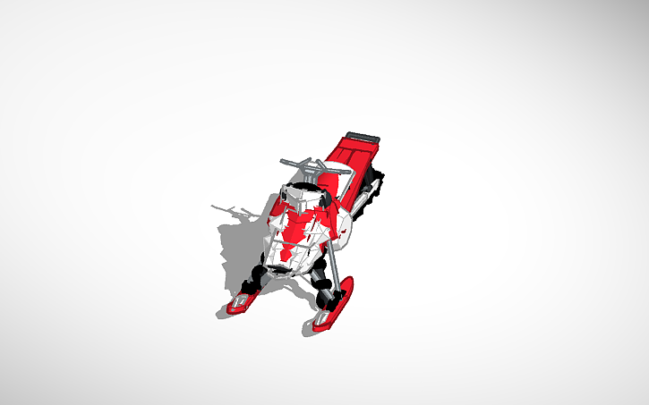 3D design 2014 Polaris Pro RMK 800 - Tinkercad
