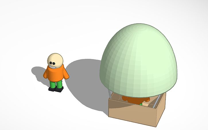 3D design Hot Air Balloon | Tinkercad