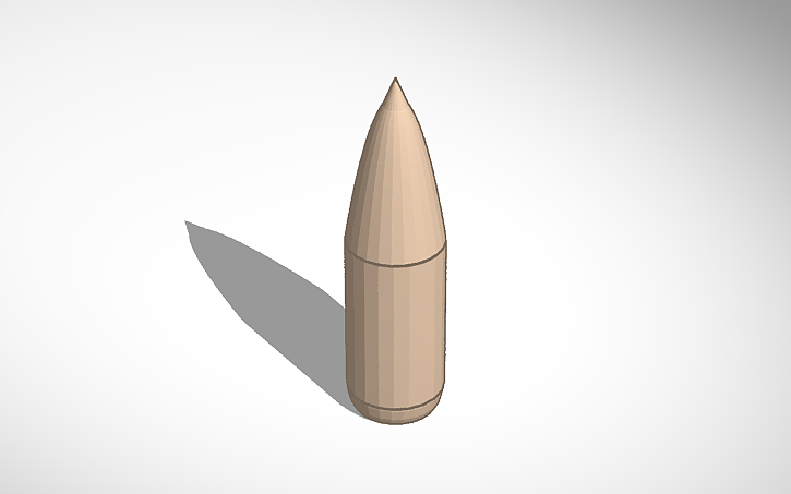 3D design tank shell w/o casing - Tinkercad