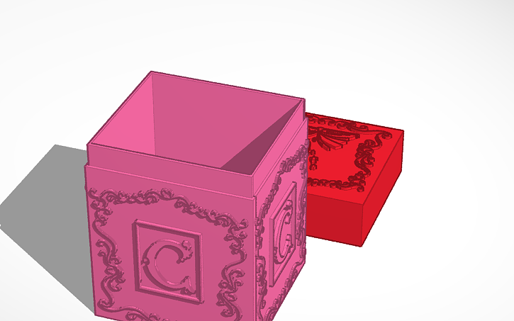 3D design MTG Deck Box - Storybook - Chulane - Tinkercad