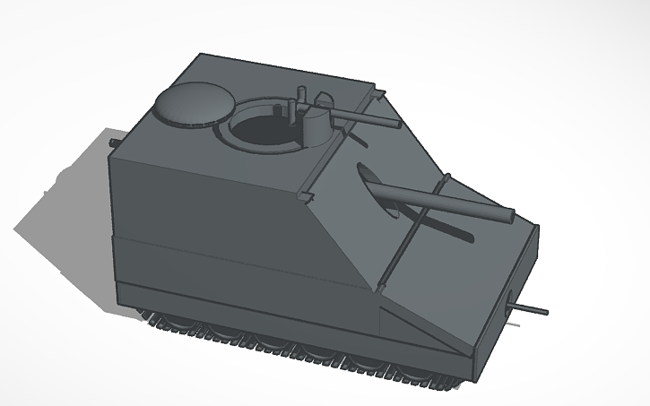 3D design Heavy Tank | Tinkercad