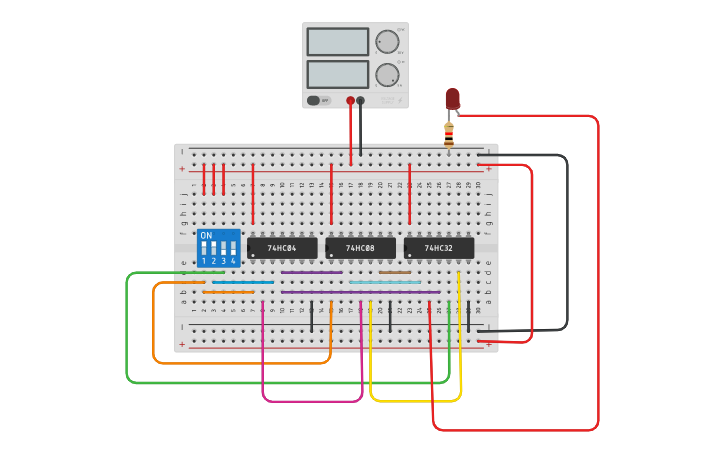 Circuit Design Basic Gates Tinkercad