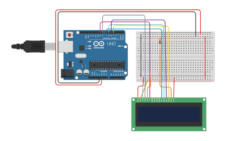 Circuit design caso practico S7 - Tinkercad