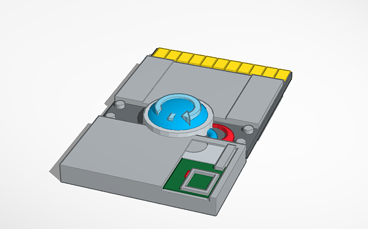 3D design fortnite reboot card - Tinkercad