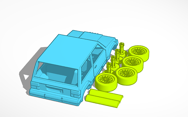 3D design Printable Hatchback | Tinkercad