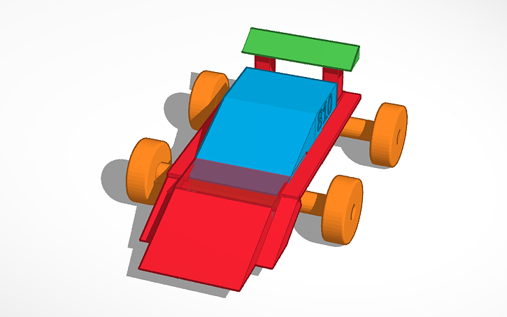 3D design Extreme Gravity Racer 2.0 Preston - Tinkercad