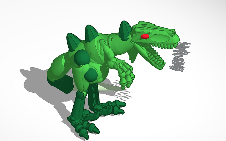 3D design T. rex | Tinkercad