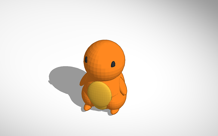 3D design Coal the Charmander | Tinkercad