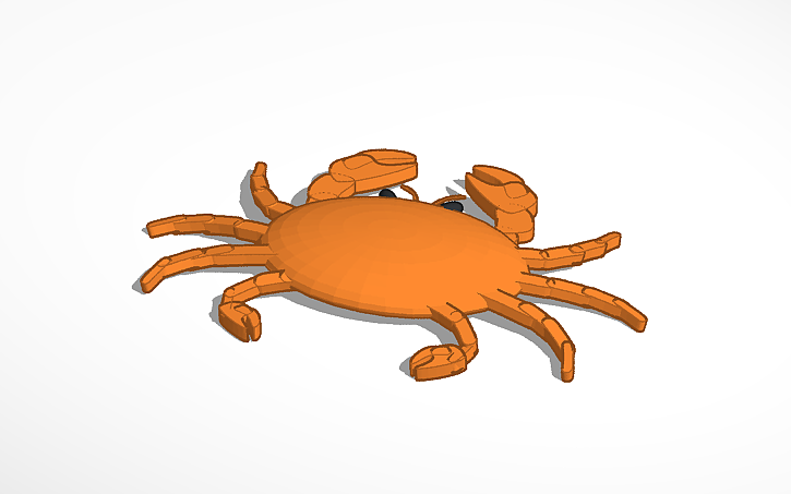 3D design Crab Design - Tinkercad
