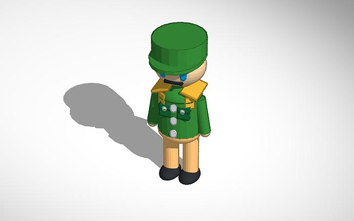 3D design [Redone] Colonel Dietrich - Tinkercad