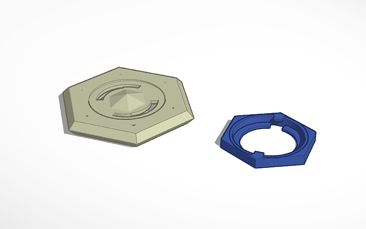 3D design octavis and octagon frame | Tinkercad