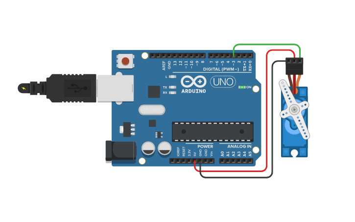 Circuit design Control de velocidad de Servomotor con Arduino UNO ... Circuit design Control de velocidad de Servomotor con Arduino UNO ...