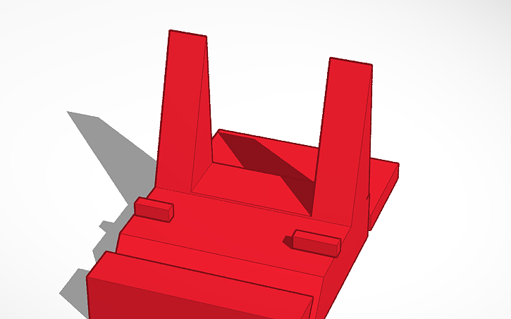 3D design Phone holder - Tinkercad