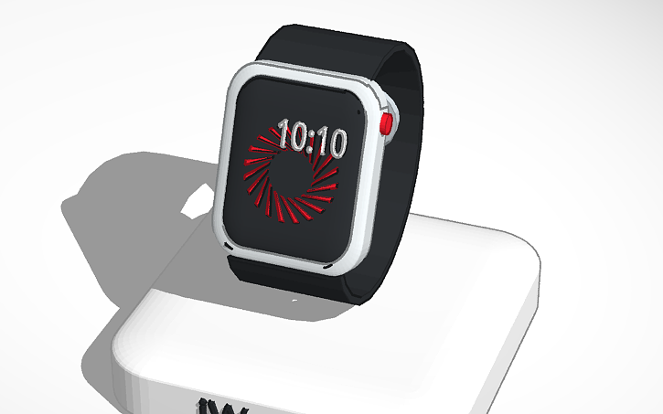 3D design iWatch (Smartwatch) - Tinkercad