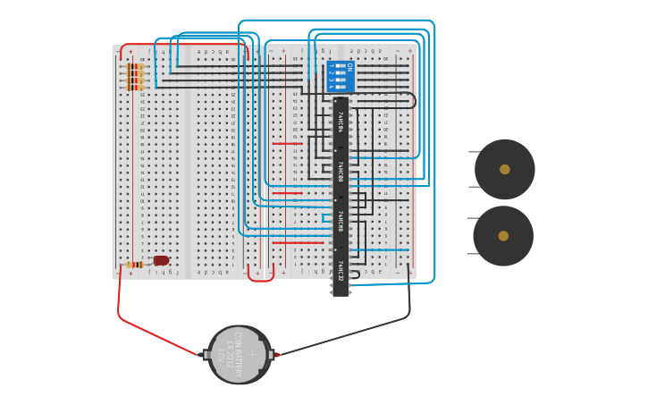 Circuit design circuito de alarma | Tinkercad