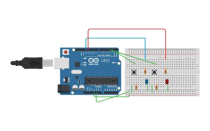 Circuit Design Assignment 5 Level 2 Tinkercad