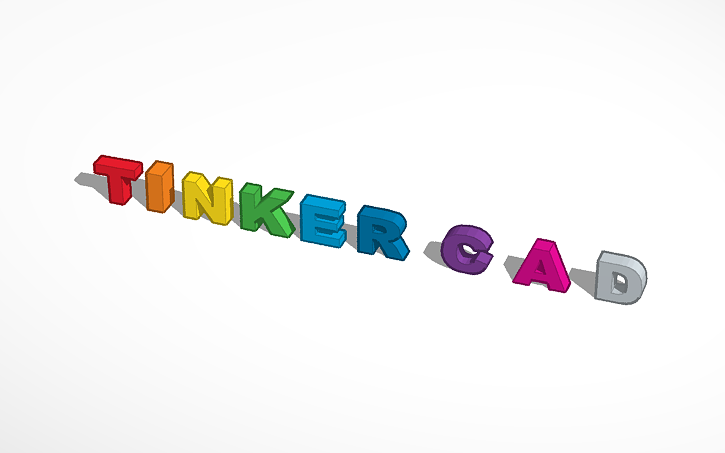 3D design thinkercad - Tinkercad