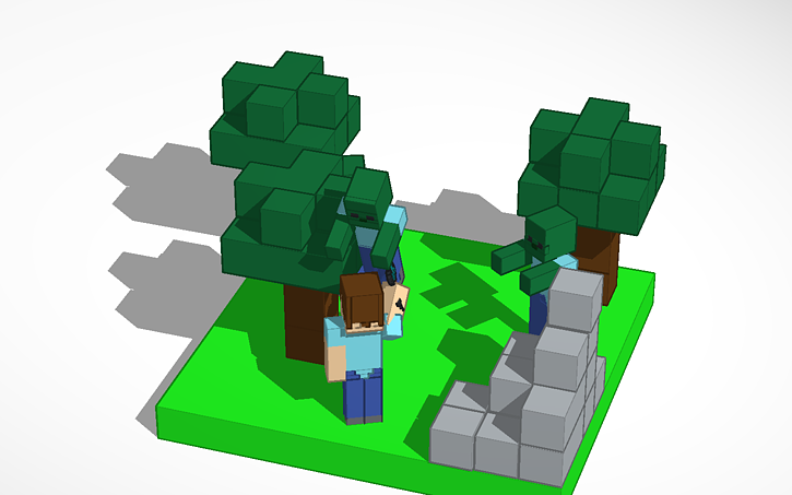 3D design Minecraft time! - Tinkercad